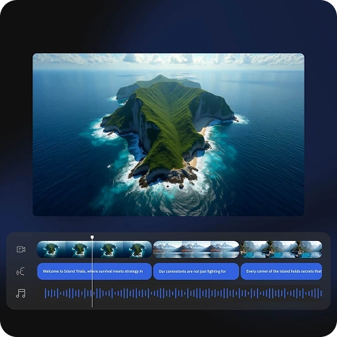 AI video editor interface with multiple video models and editing tools